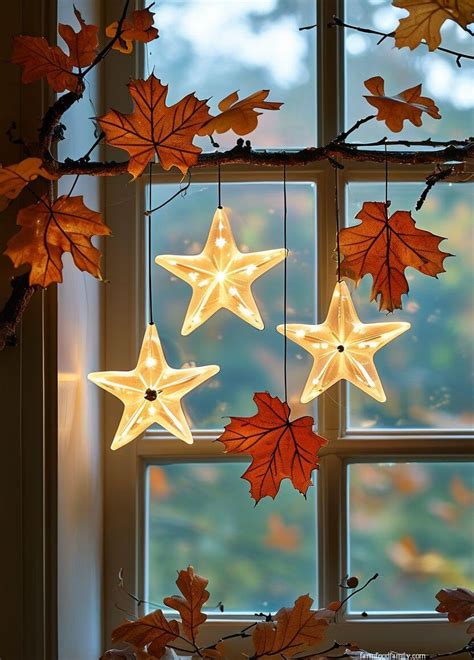 Image result for Fall Season Window Decorations