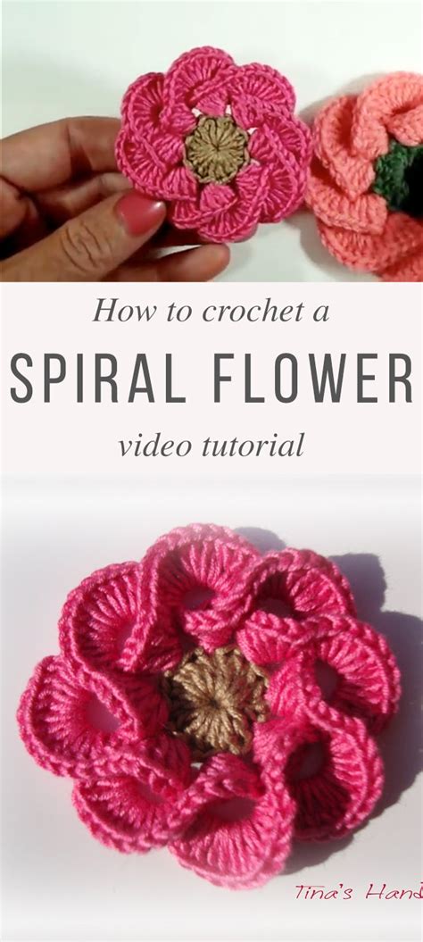 Image result for 3D Crochet Flower Patterns