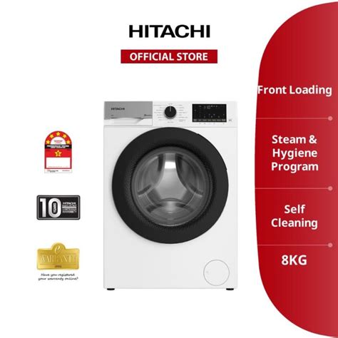 Image result for Hitachi Front Loading Washing Machine