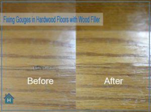 Image result for How to Fix Gouges in Hardwood Floor