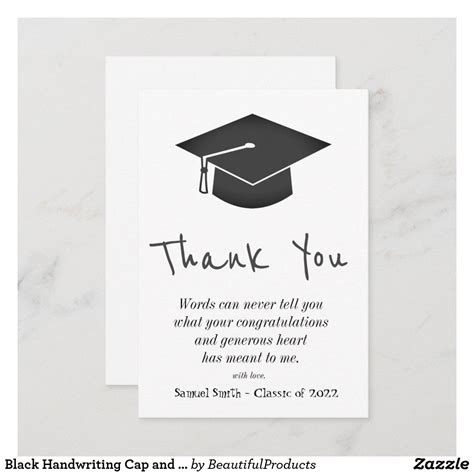 Image result for Graduation Thank You Notes