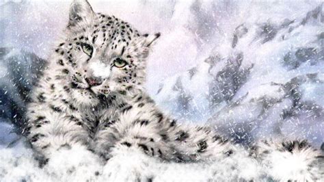 Image result for Snow Leopard Computer Wallpaper