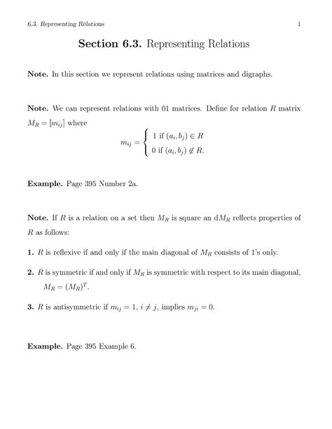Image result for Representing Relations Using Matrices