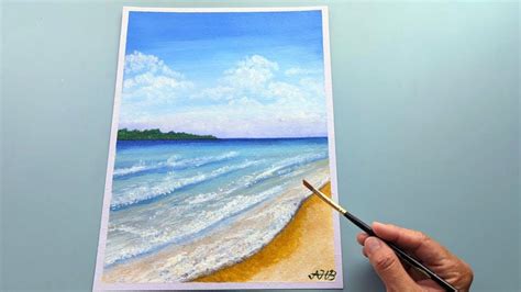 Image result for Tutorials Easy Beach Paintings