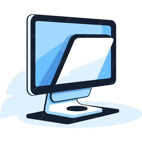 Image result for Vector Modern Desktop Computer