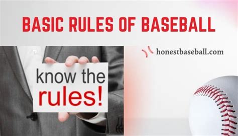 Image result for Basic Baseball Rules