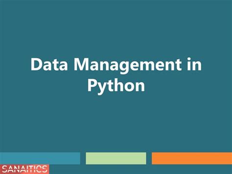 Image result for Data Manager Python