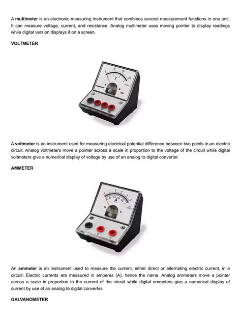 Physics Lab Equipment List PDF – InstaPDF