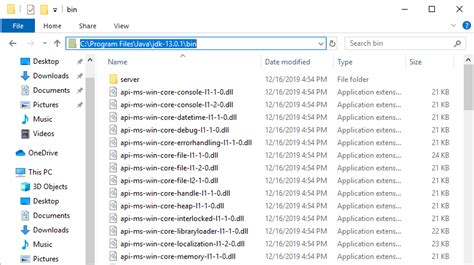 Image result for Java Destination Folder