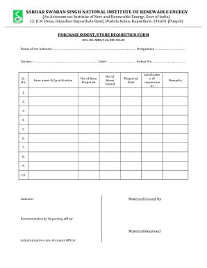 Image result for Store Requisition Form