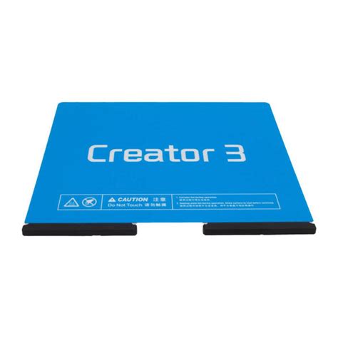 Image result for FlashForge Creator Pro Glass Build Plate