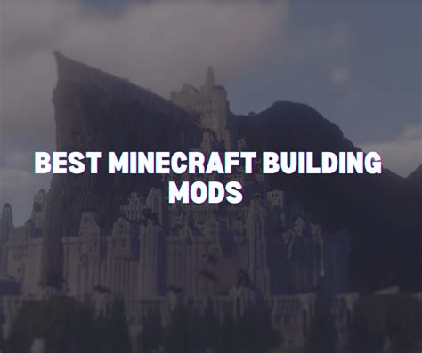 Image result for Best Building Mods Minecraft