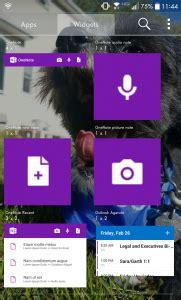 Image result for OneNote Widget