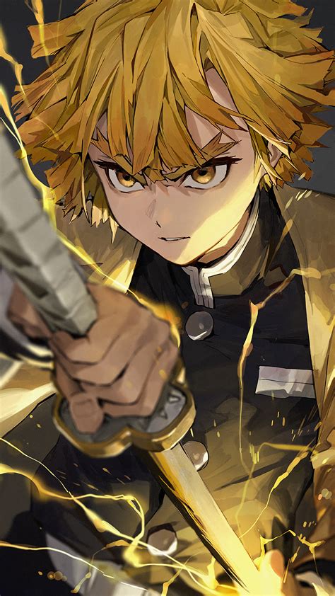 Image result for Zenitsu Angry