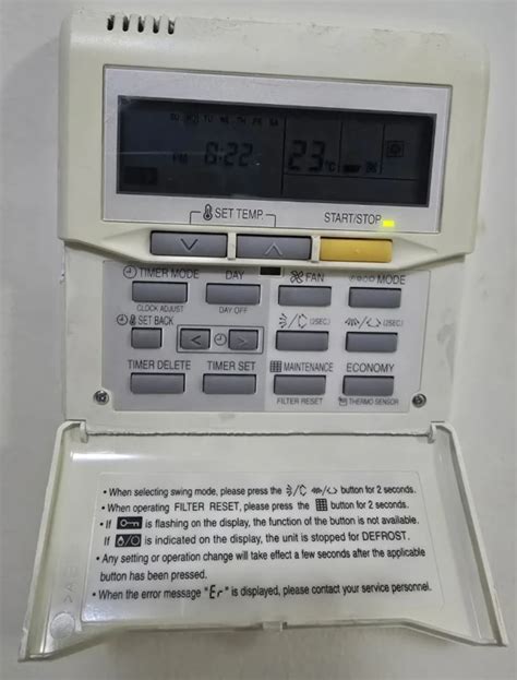 Image result for Program Remote Fujitsu Mini Split Model Aou18rlb