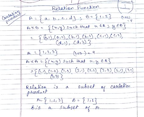 Image result for Example of Relation Equation