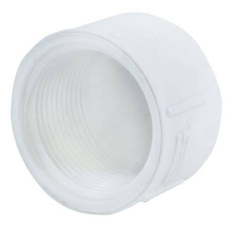 Cap, PVC, 1IN Threaded, Schedule 40 - Dultmeier Sales