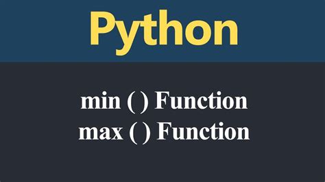 Image result for Max/Min Function Py
