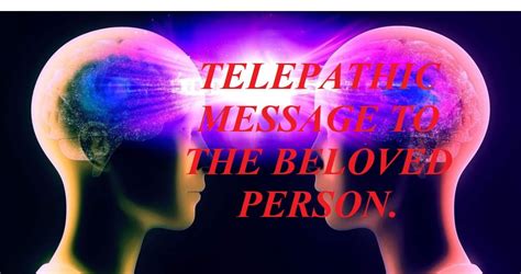 Image result for Telepathy Message