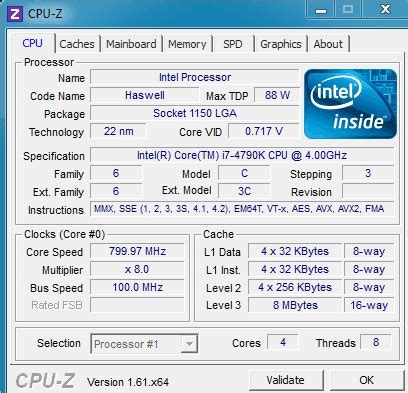 Image result for CPU-Z Test