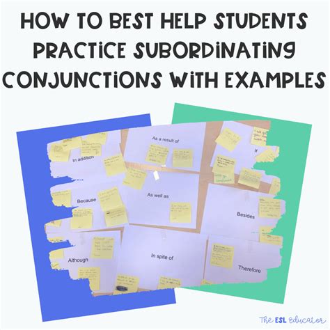 Image result for How to Use Subordinating Conjunctions