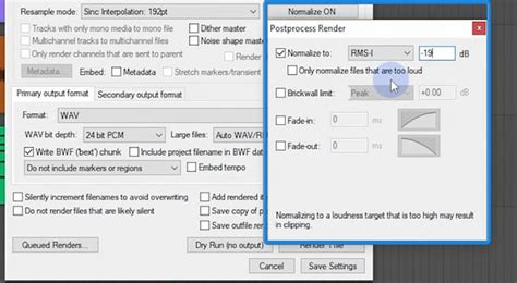 Image result for Normalization in Reaper