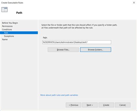 Image result for AppLocker Path
