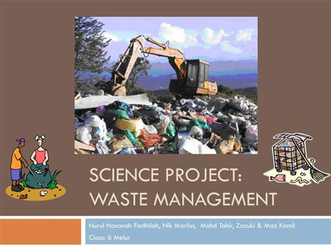 Image result for Science Project Waste Material SE
