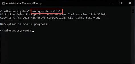 Image result for Turn Off BitLocker From Command Prompt