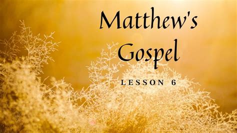 Image result for BSF Lecture Video Lesson 15 Matthew