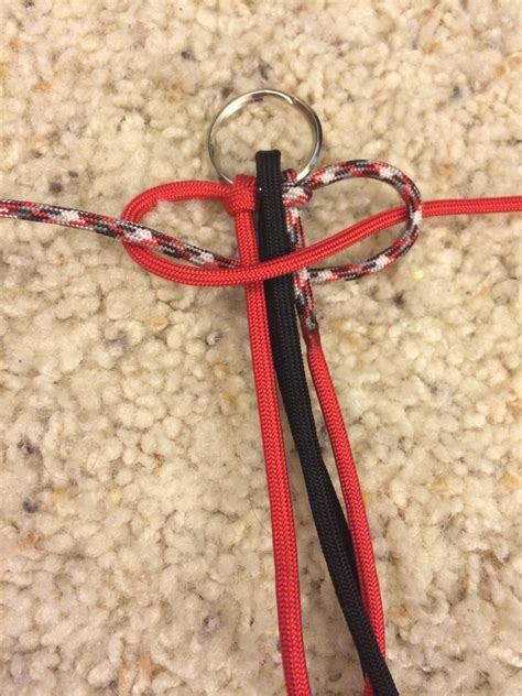 Image result for Paracord Keychain Tutorial