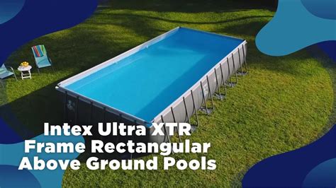 Image result for Intex XTR Rectangular Installation