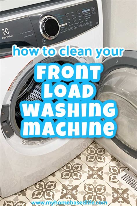 Image result for Cleaning Front Load Washing Machine