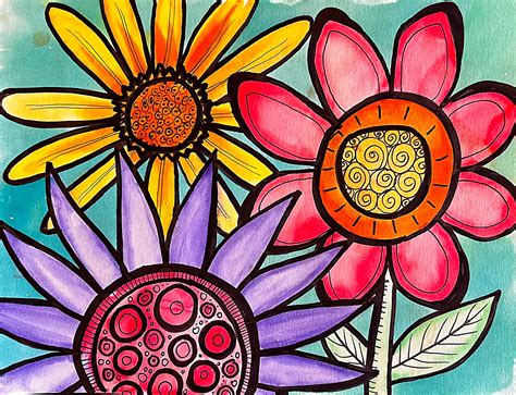 Image result for First Grade Spring Art Lesson