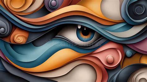 Image result for Colorful Abstract Eye Pattern