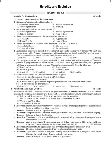 Image result for Genetics Questions Science 10 Answers