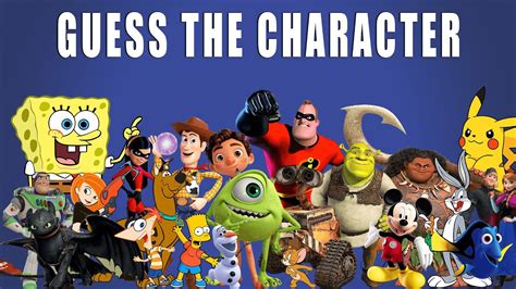 Put Your Knowledge To The Test: Cartoon Character Quiz - YouTube