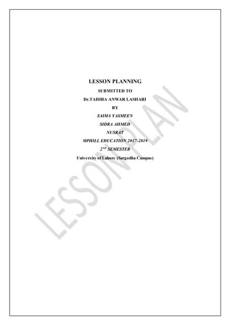 Image result for Example Motivation for Lesson Plan