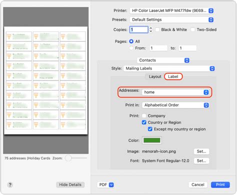 Image result for Create Mailing Labels On Mac