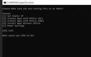 Image result for Batch File Menu List
