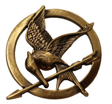 Image result for Mockingjay Pin PNG