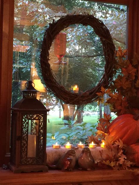 Image result for Decorating Bay Window Fall