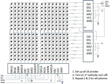 Image result for Arduino 16X16 LED Matrix