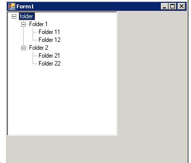 Image result for Windows Folder TreeView