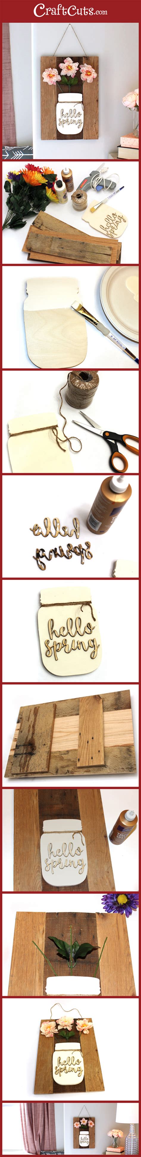 Image result for Hello Spring Wood Sign