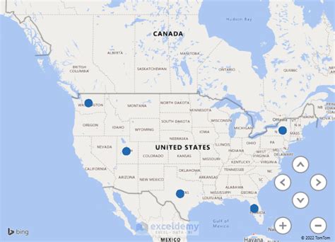 Image result for Creating a UK Map in Excel