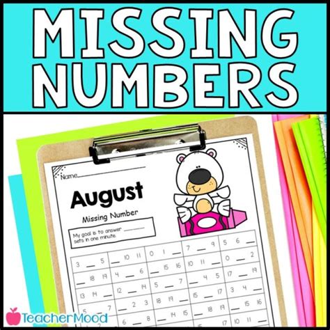 Image result for Identifying Missing Numbers in Numberic Test
