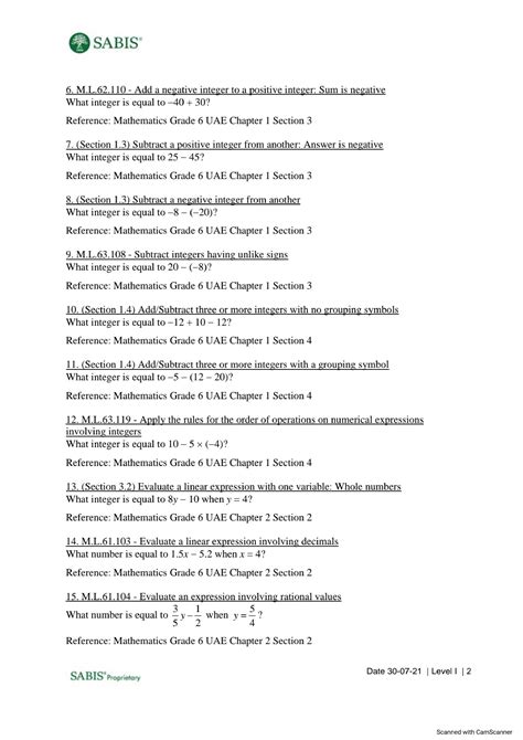 Image result for Grade 6 Math Questions