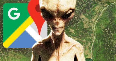 Image result for Alien On Google Maps