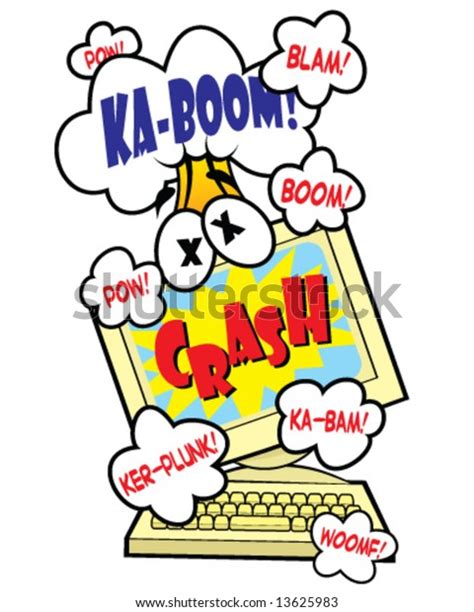 Image result for Computer Crash Vector